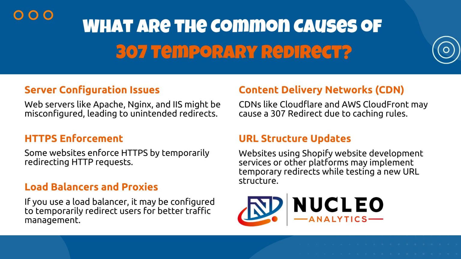 What is 307 Temporary Redirect and How to Fix It? - Nucleoanalytics